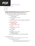 Pregnancy and Newborn Vital Signs Guide | PDF | Pregnancy | Nausea