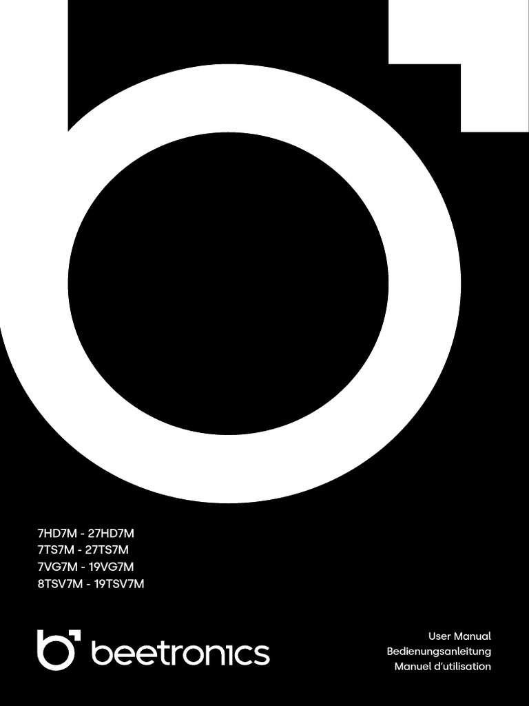 Manual_HD-TS_2024 | PDF | Computer Monitor | Display Resolution