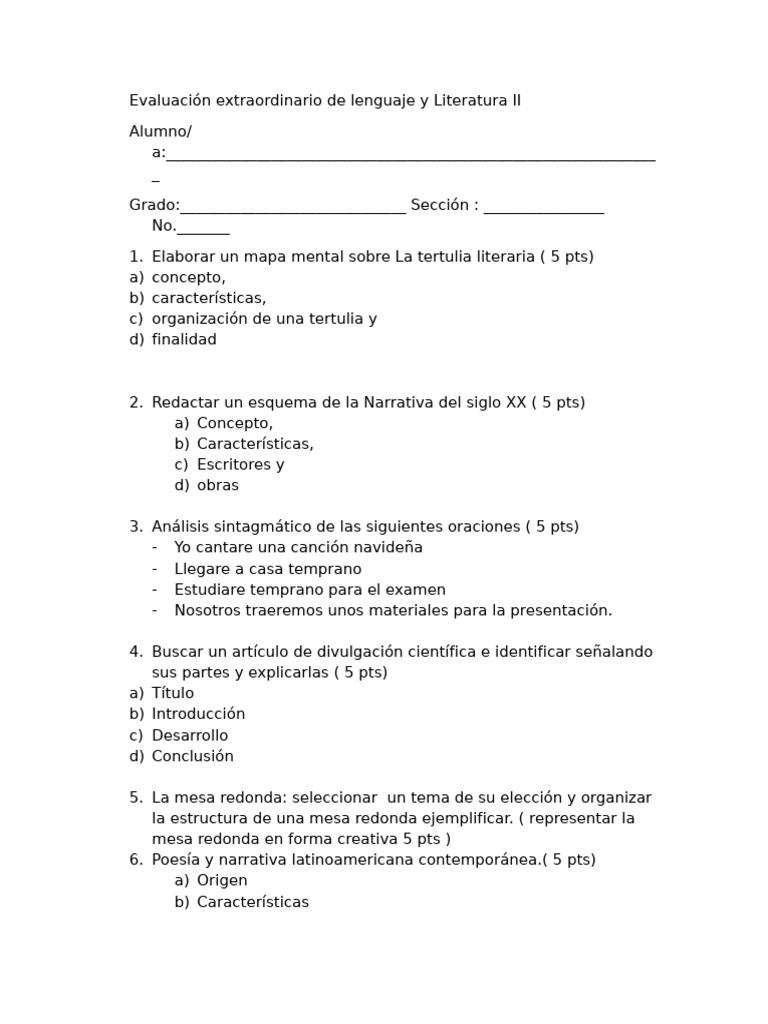 Examen LL1 2024 | PDF