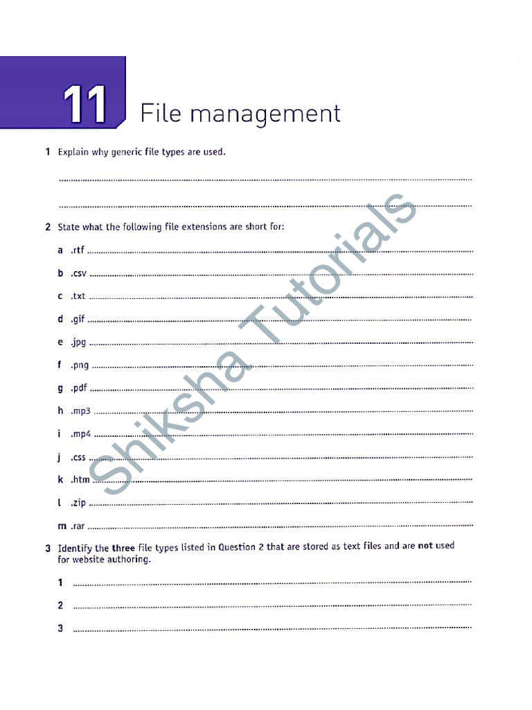 Ict Practical Theory | PDF