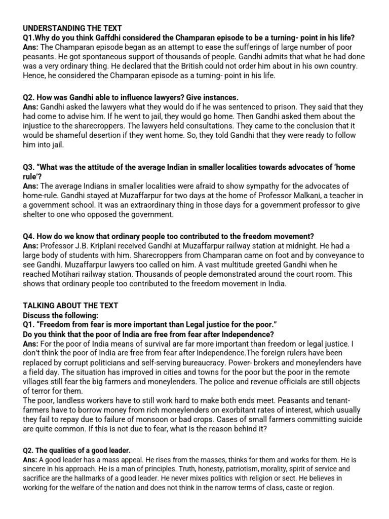 Indigo Notes 2021 | PDF | Mahatma Gandhi Indigo Notes 2021 | PDF | Mahatma Gandhi