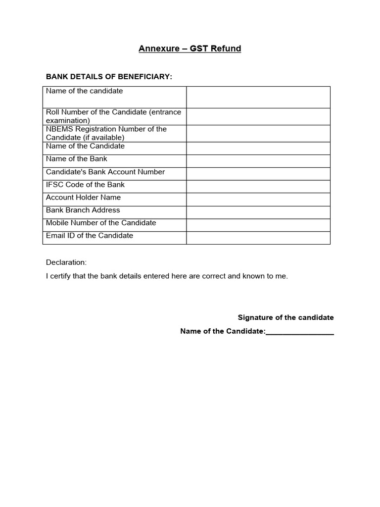 Annexure PDF | PDF | Finance & Money Management