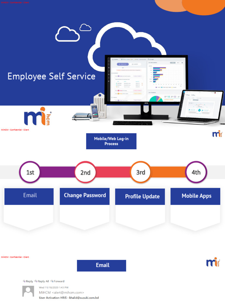 HRIS EMPLOYEE SELF SERVICE Guidelines | PDF