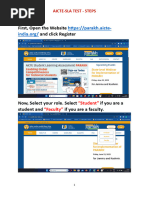 AICTE-PARAKH Student Registration Guide | PDF | Business