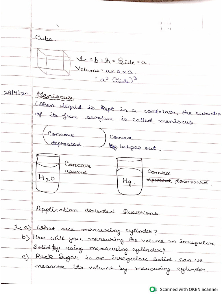 Class VII-B PHYSICS CW 29.04 | PDF