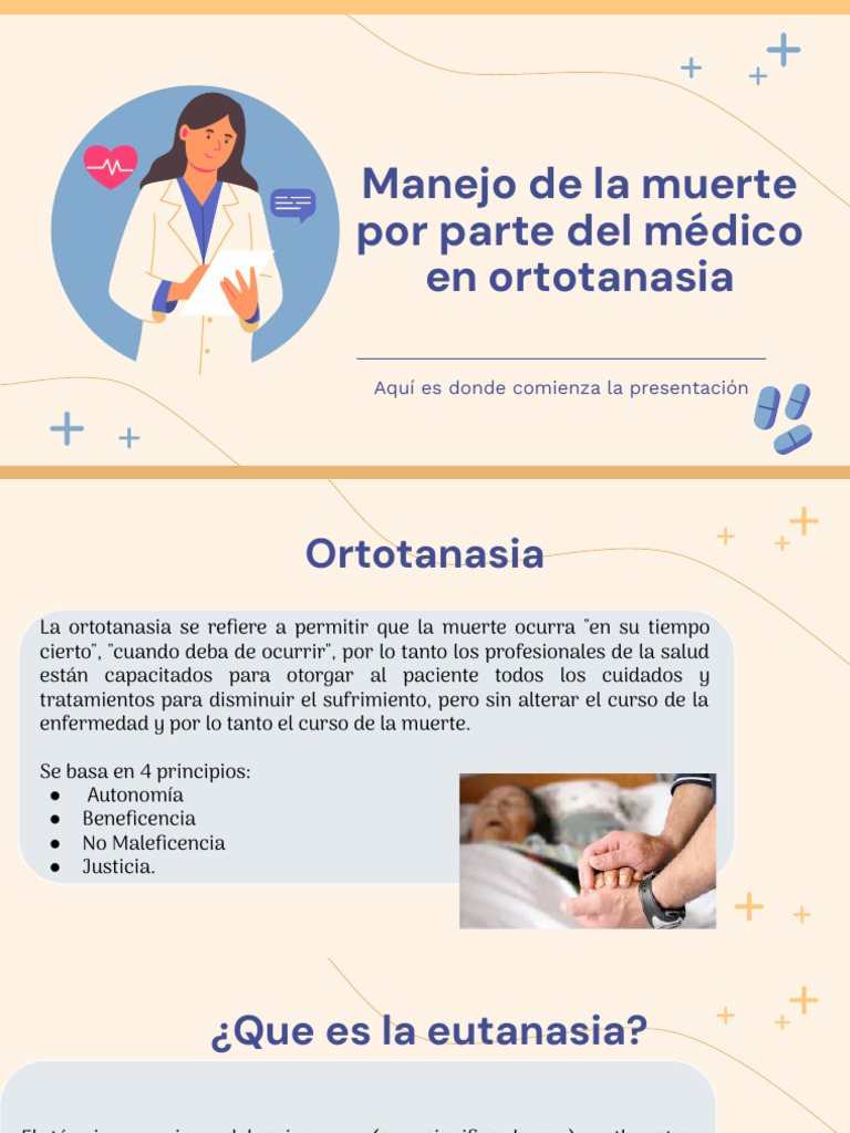 Ortotanasia | PDF | Cuidados paliativos | Medicina