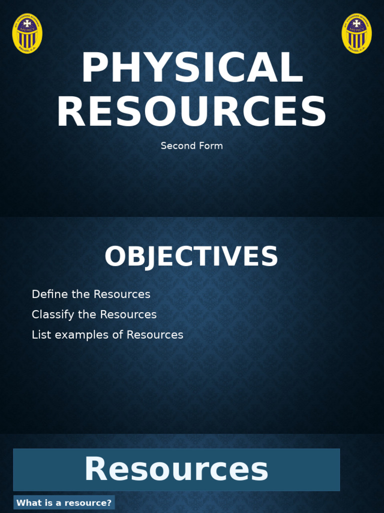 Physical Resources | PDF