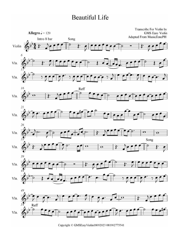 Beautiful (Goblin) GMS Cover | PDF