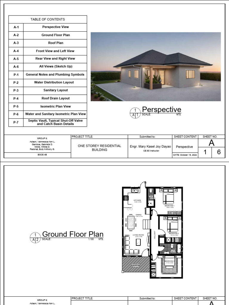 CE 80 Midterm Project | PDF | Plumbing | Pipe (Fluid Conveyance)