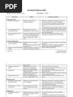 Grinding Equipment Risk Assessment | PDF | Risk | Safety