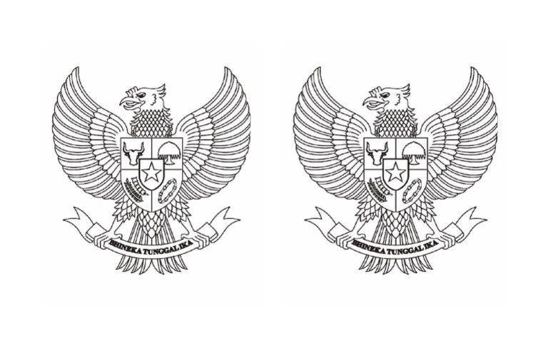Gambar Mewarnai Garuda | PDF