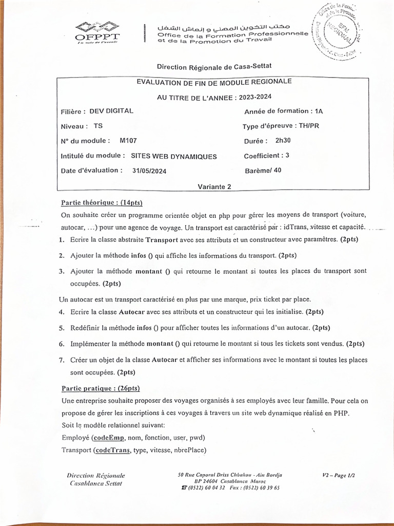 Efm R Casa 2024 | PDF