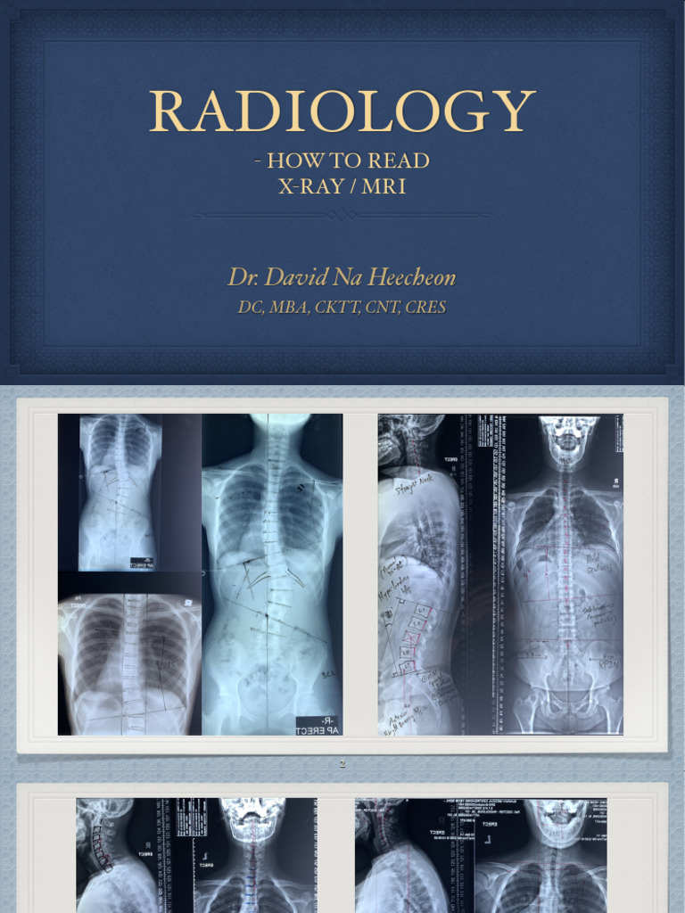 Radiology - How to Read 1 | PDF | Clinical Medicine | Medicine