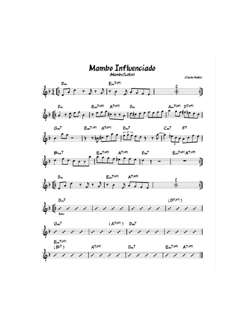 Mambo Influenciado | PDF
