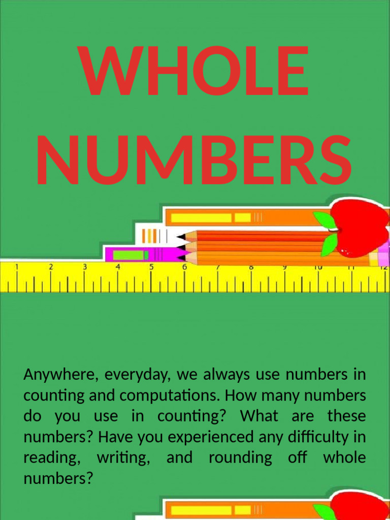 Chapter 2 Whole Number | PDF | Multiplication | Division (Mathematics)