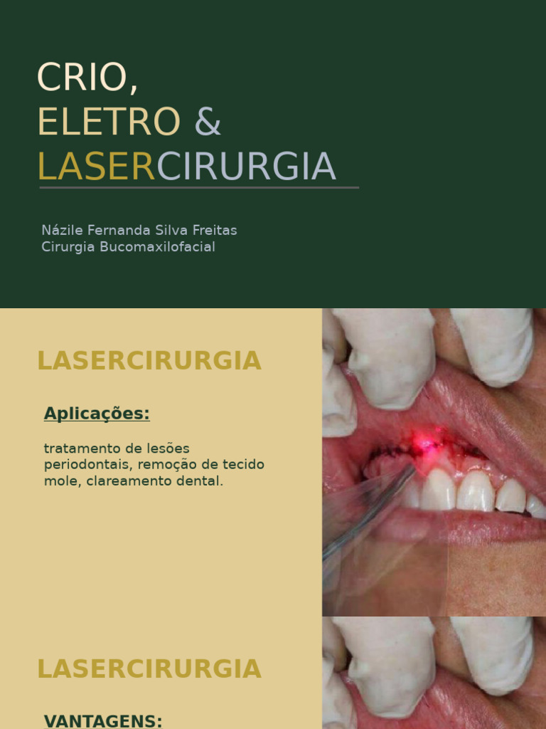 Crio, Eletro e Lasercirurgia | PDF | Especialidades médicas | Medicina Clínica