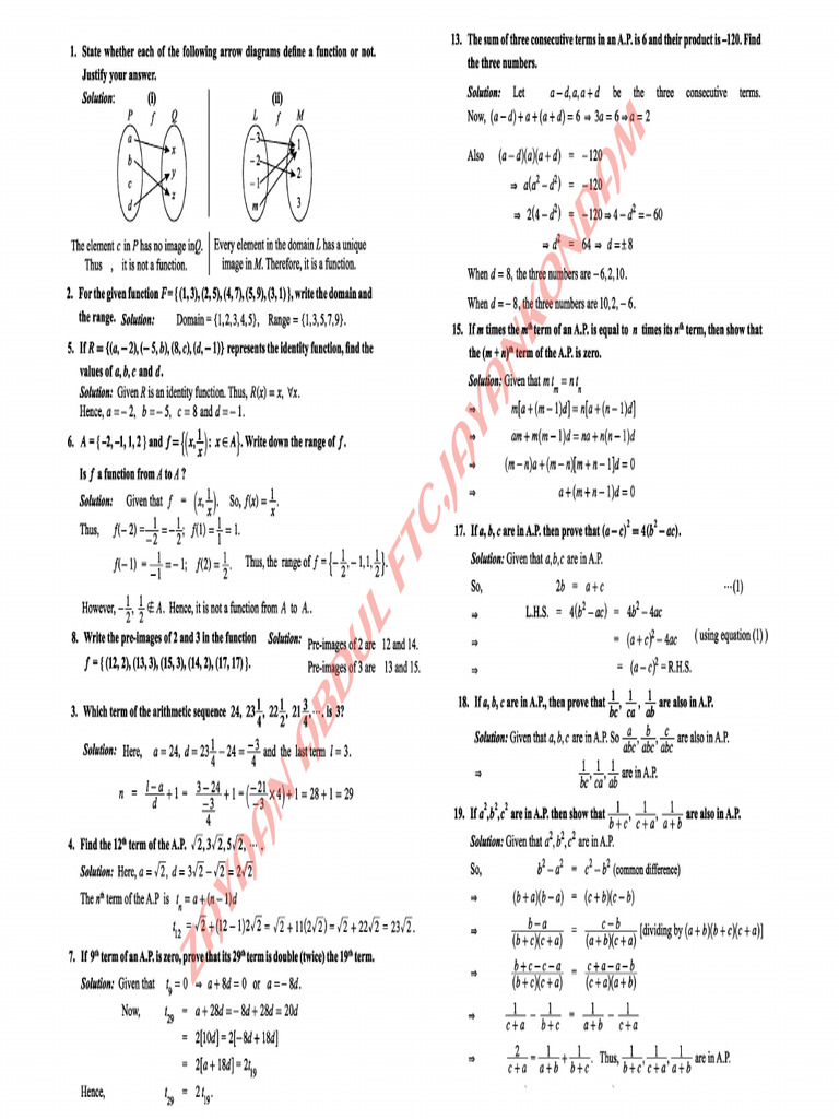 10 Maths Creative Question With Answer | PDF