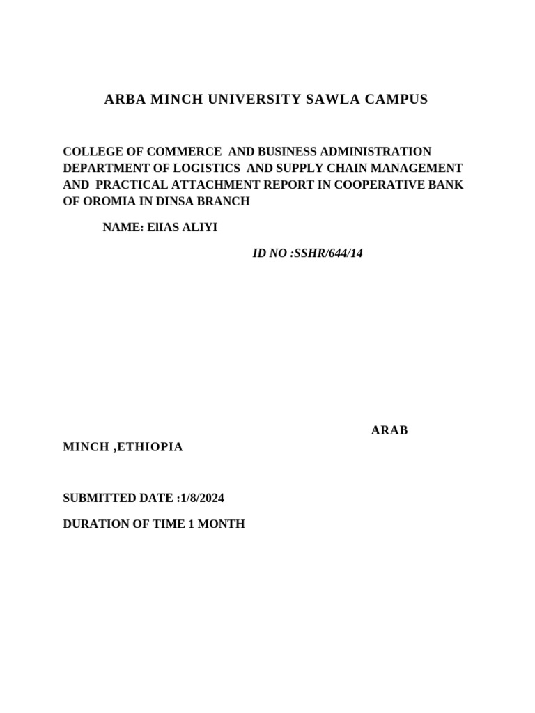 ElIAS ALIYI PRACTICAL | PDF | Banks | Microeconomics