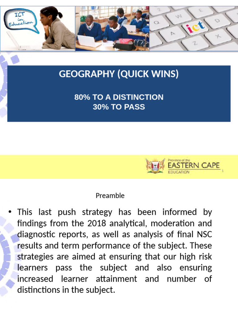 Quick Geography Success Strategies | PDF | Question | Word