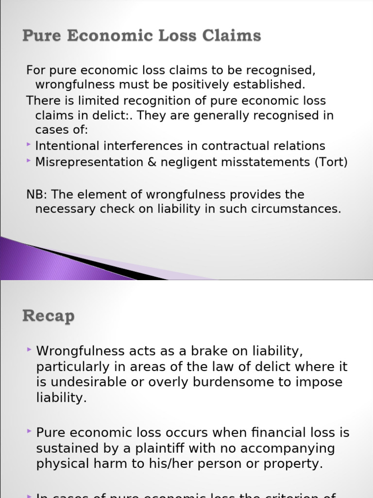 Interference With Contractual Relations Misrepresentation | PDF ...