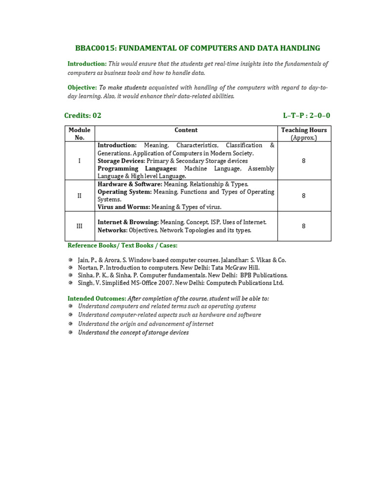 Computer Basics for Students | PDF | Art