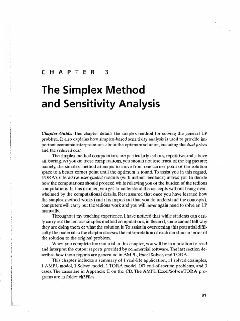 Simplex Method | PDF