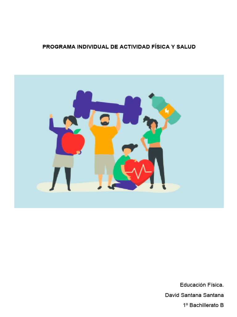 Programa de Actividad Física y Salud | PDF