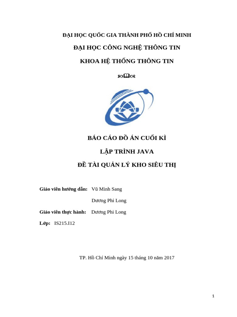 Bao Cao Java | PDF