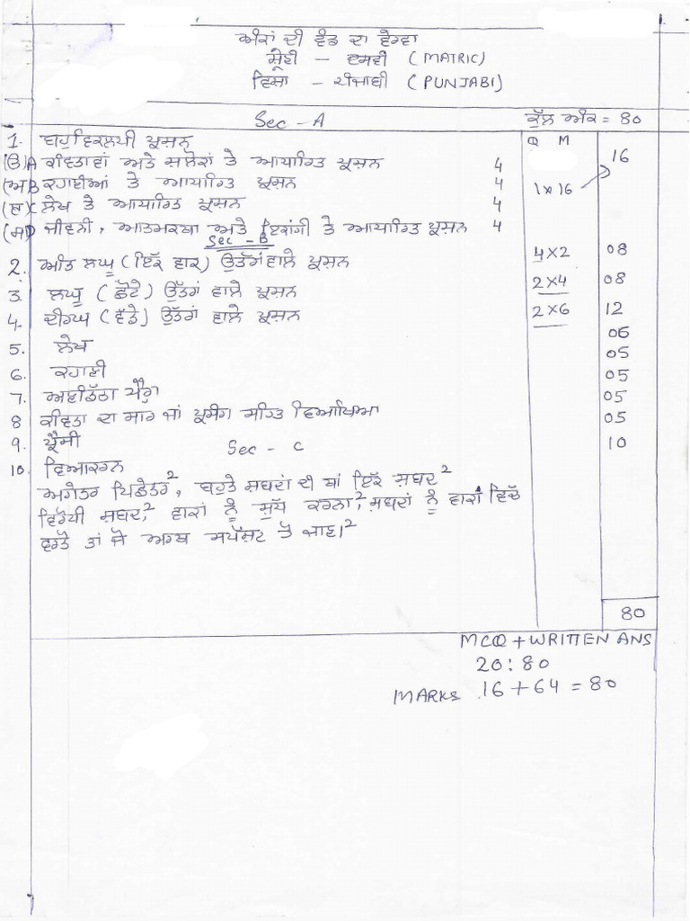 MQP 10 PJB 05 10 2024 | PDF