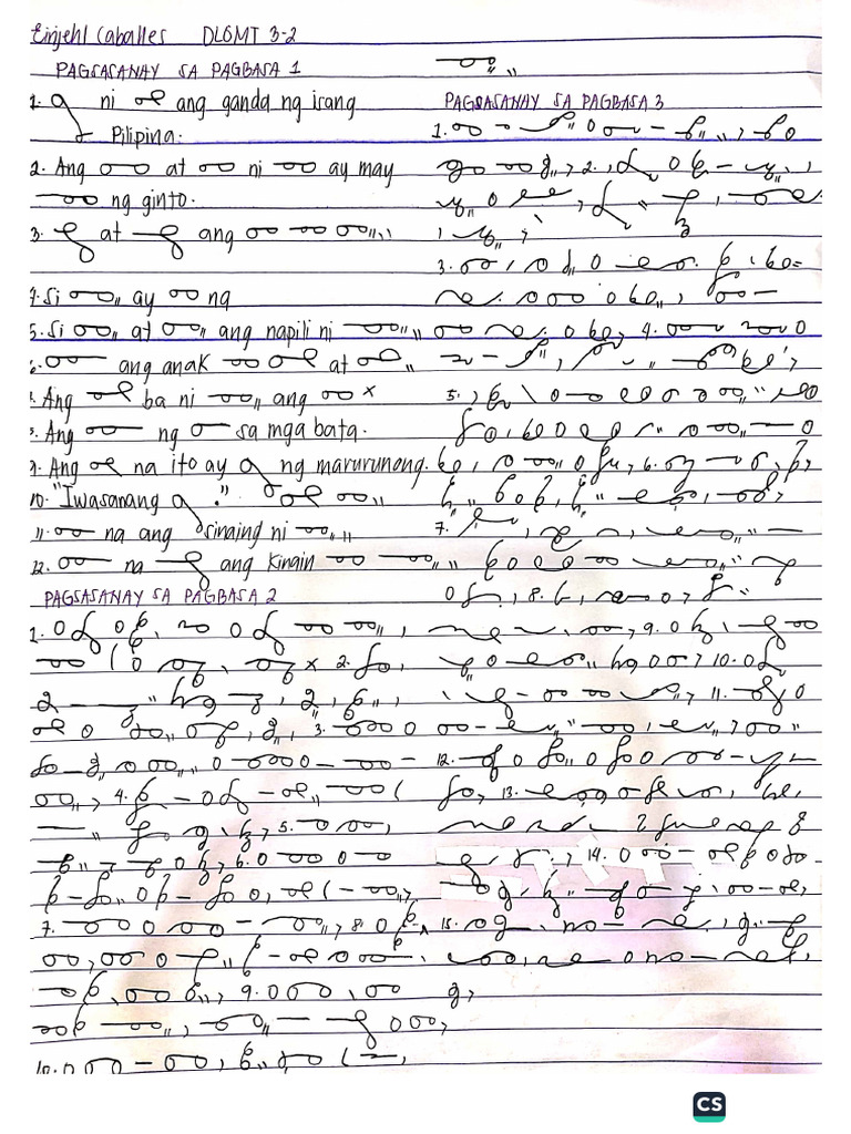 Pagsasanay Sa Pagbasa 1-10 | PDF