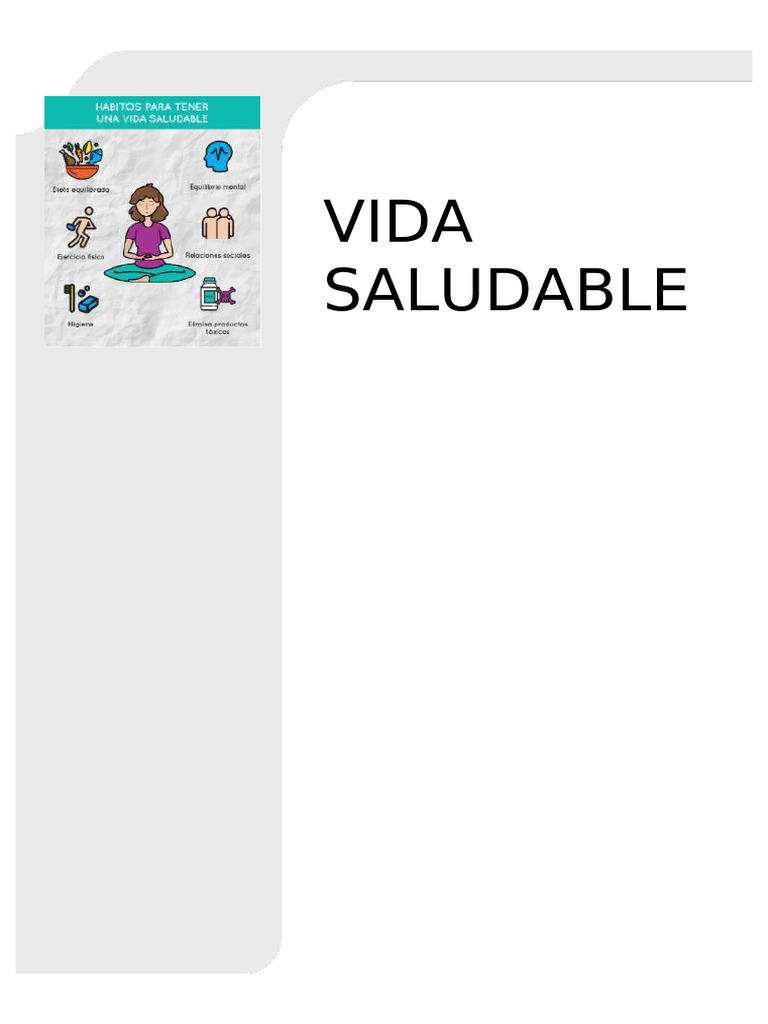 Claves para una Vida Saludable | PDF | Salud y bienestar