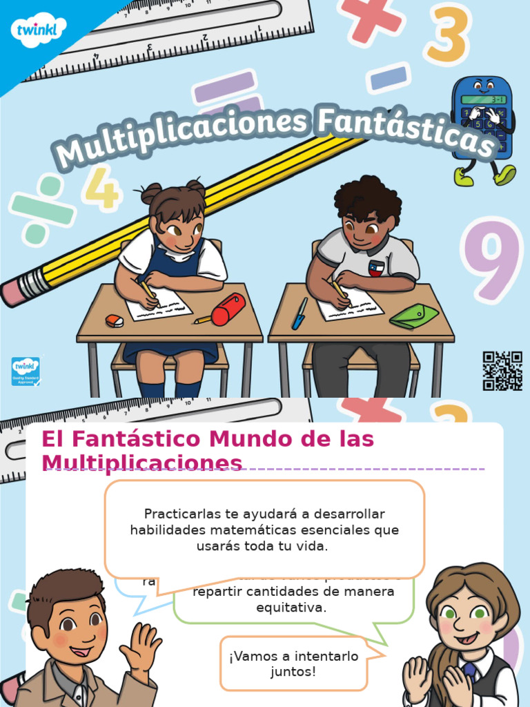 Multiplicaciones Divertidas para Niños | PDF | Matriz (Matemáticas ...