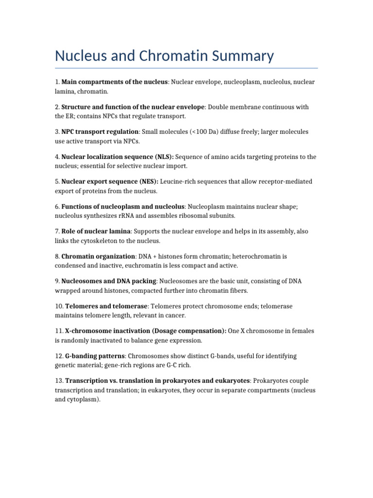 Lecture 5_Key points | PDF