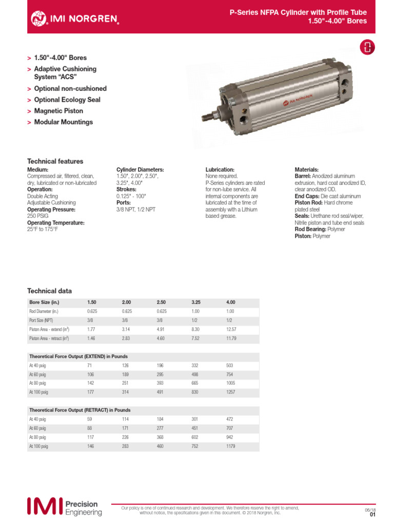 IMI-PE P-Series NFPA US REV 10 Final | PDF