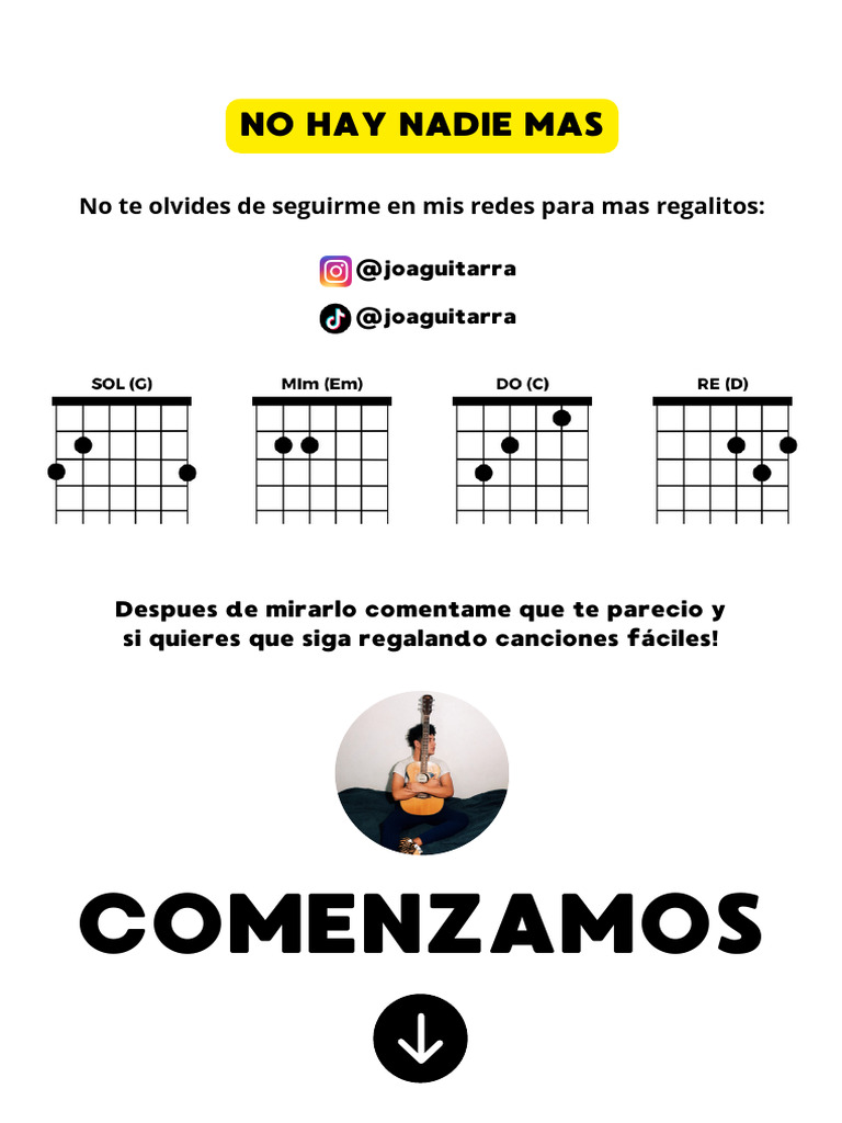 No Hay Nadie Mas (Sebastian Yatra) | PDF