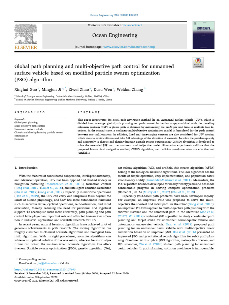 19 - Global Path Planning and Multi-Objective Path Control For Unmanned ... 19 - Global Path Planning and Multi-Objective Path Control For Unmanned ...