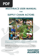 RACP User Manual for Farms | PDF | Supply Chain | Farms