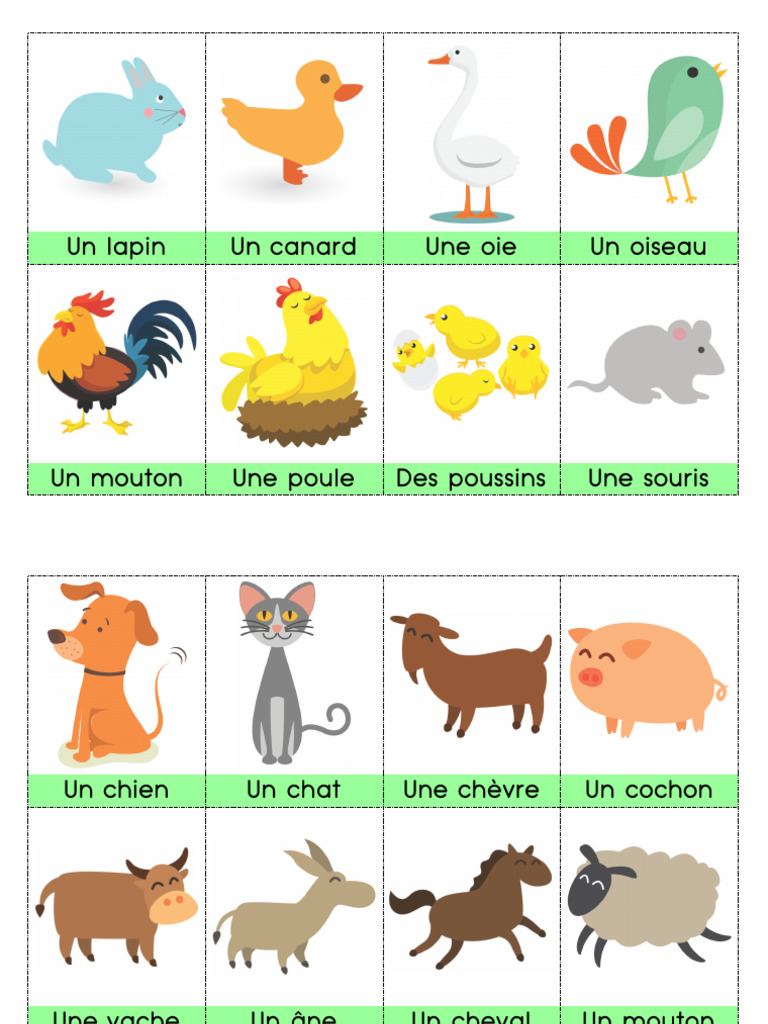 Animaux de La Ferme | PDF