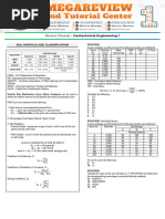 Geotech Quick Reference Cheat Sheet | PDF | Earth Sciences | Soil