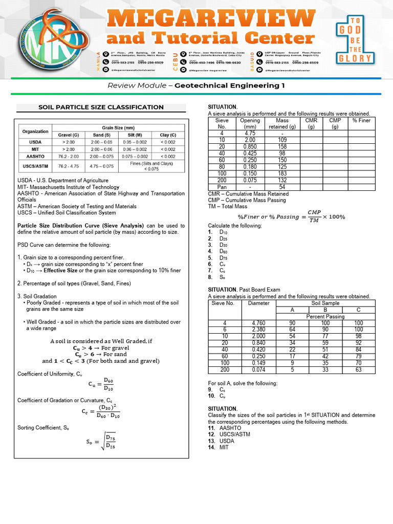 41 - Geotechnical Engineering 1 | PDF | Soil | Earth Sciences