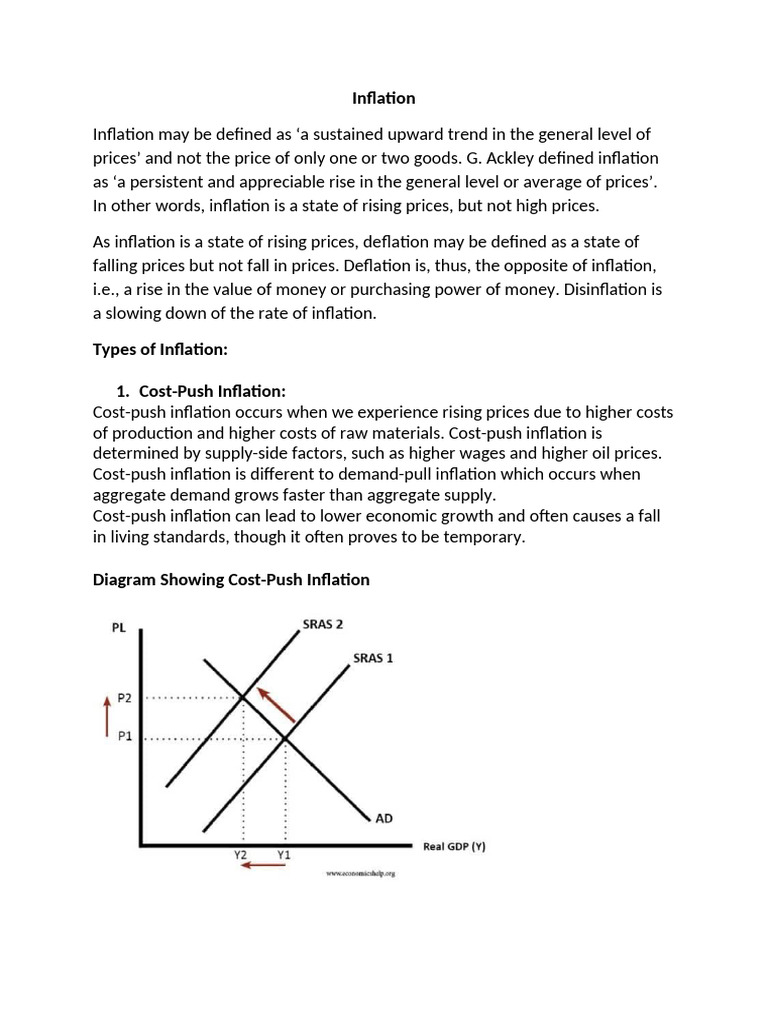 Inflation 1 Copy | PDF | Cost Of Living | Inflation