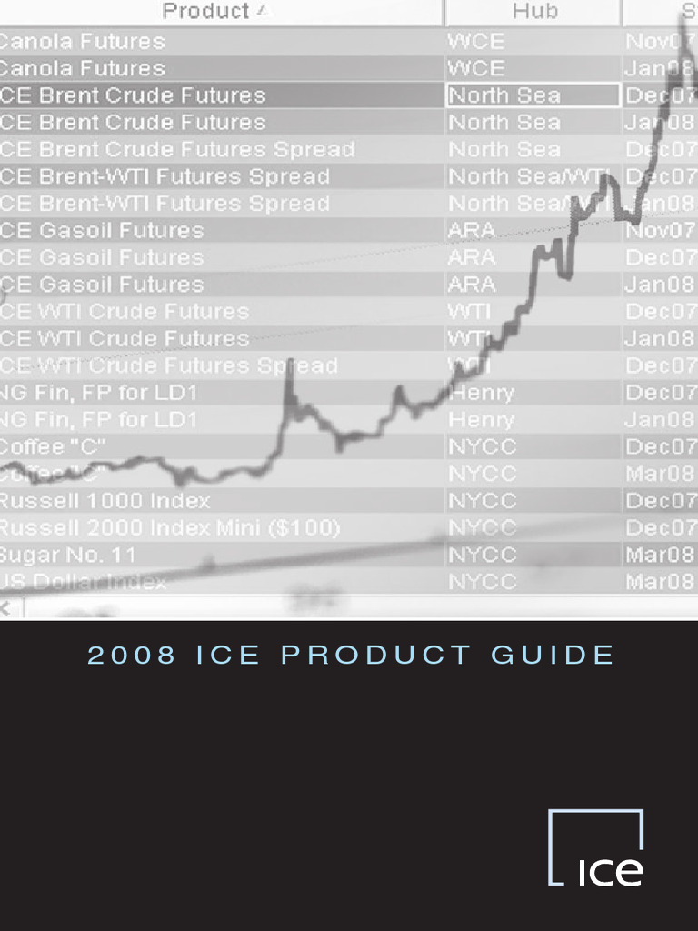 ICE Product Guide | PDF | Futures Contract | Commodity Markets