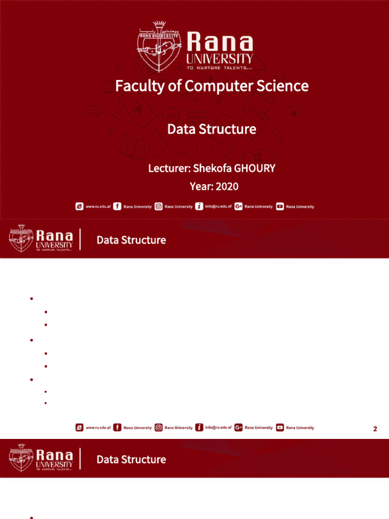 RU - CS - DS - 02 (Arrays & Recursion) | PDF | Computing | Algorithms And Data Structures