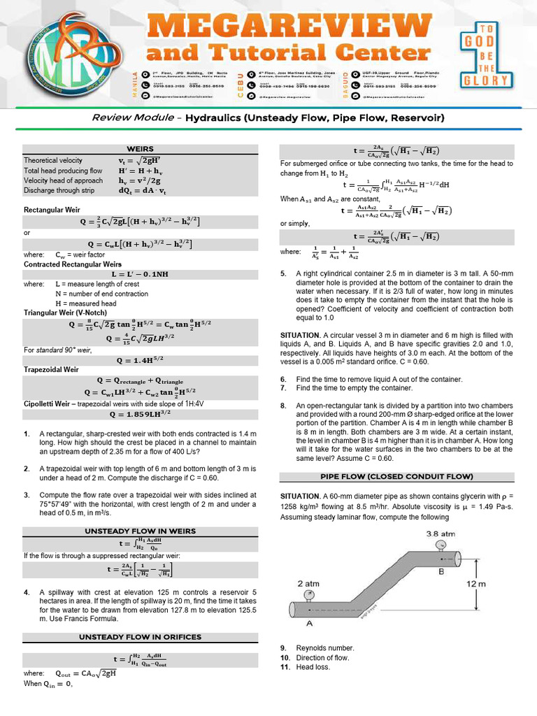 39 - Hydraulics-4 | PDF | Dynamics (Mechanics) | Plumbing
