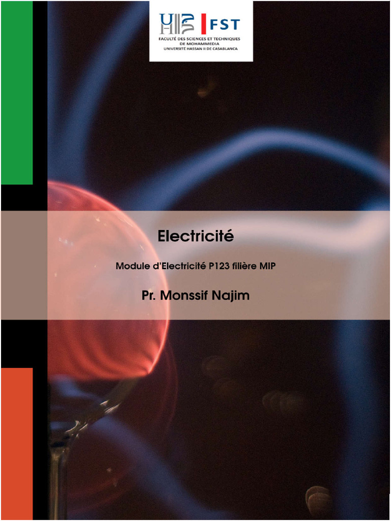 Chapitre 1 Electrostatique | PDF