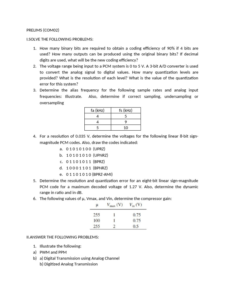COM02 | PDF | Electronic Engineering | Telecommunications Engineering