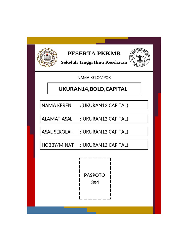 Papan Nama PKKMB 2023 | PDF | Karier & Perkembangan | Bisnis