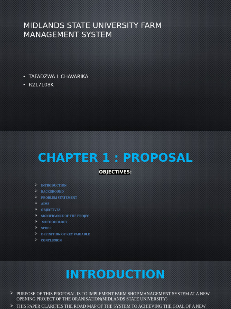 Power Point Proposal Present | PDF | Questionnaire | Databases