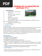 INFORME Maraton de Lectura | PDF