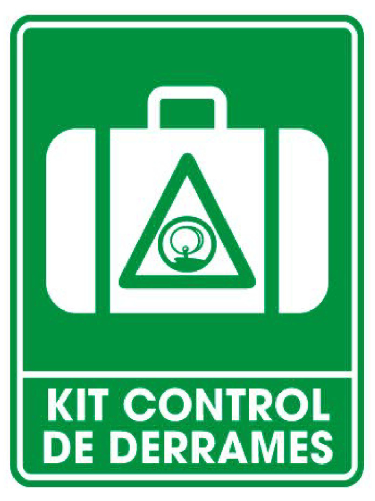 Letrero Kit Derrame | PDF